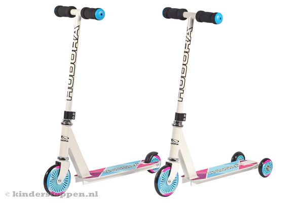 Hudora Evolution step 2 in 1 girl | Kindersteppen.nl