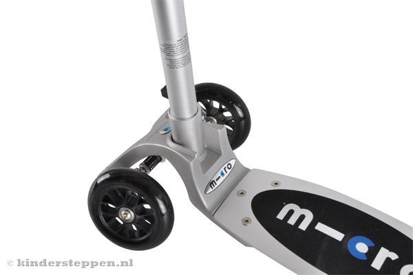 Micro Kickboard Compact zilver | Kindersteppen.nl