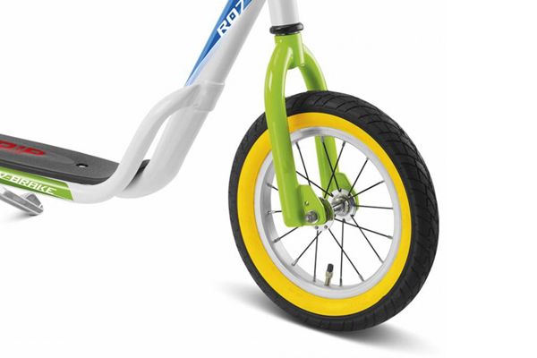 Puky De luxe wit geel | Kindersteppen.nl