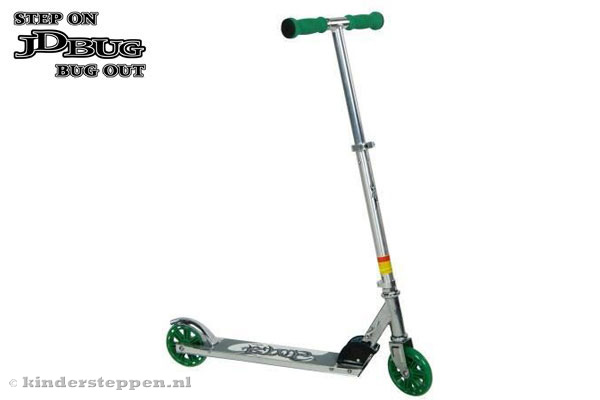 JD Bug Vouwstep Eco groen | Kindersteppen.nl