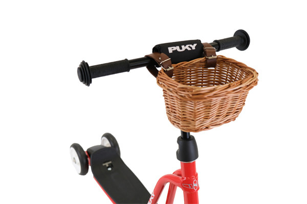 Puky Starter rood met mandje | Kindersteppen.nl
